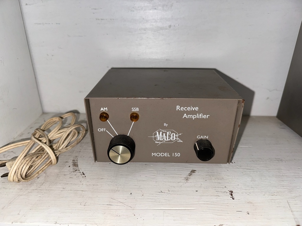 Maco 150 Receive Amplifier / PreAmp (USED) | First Class Radio, Inc.